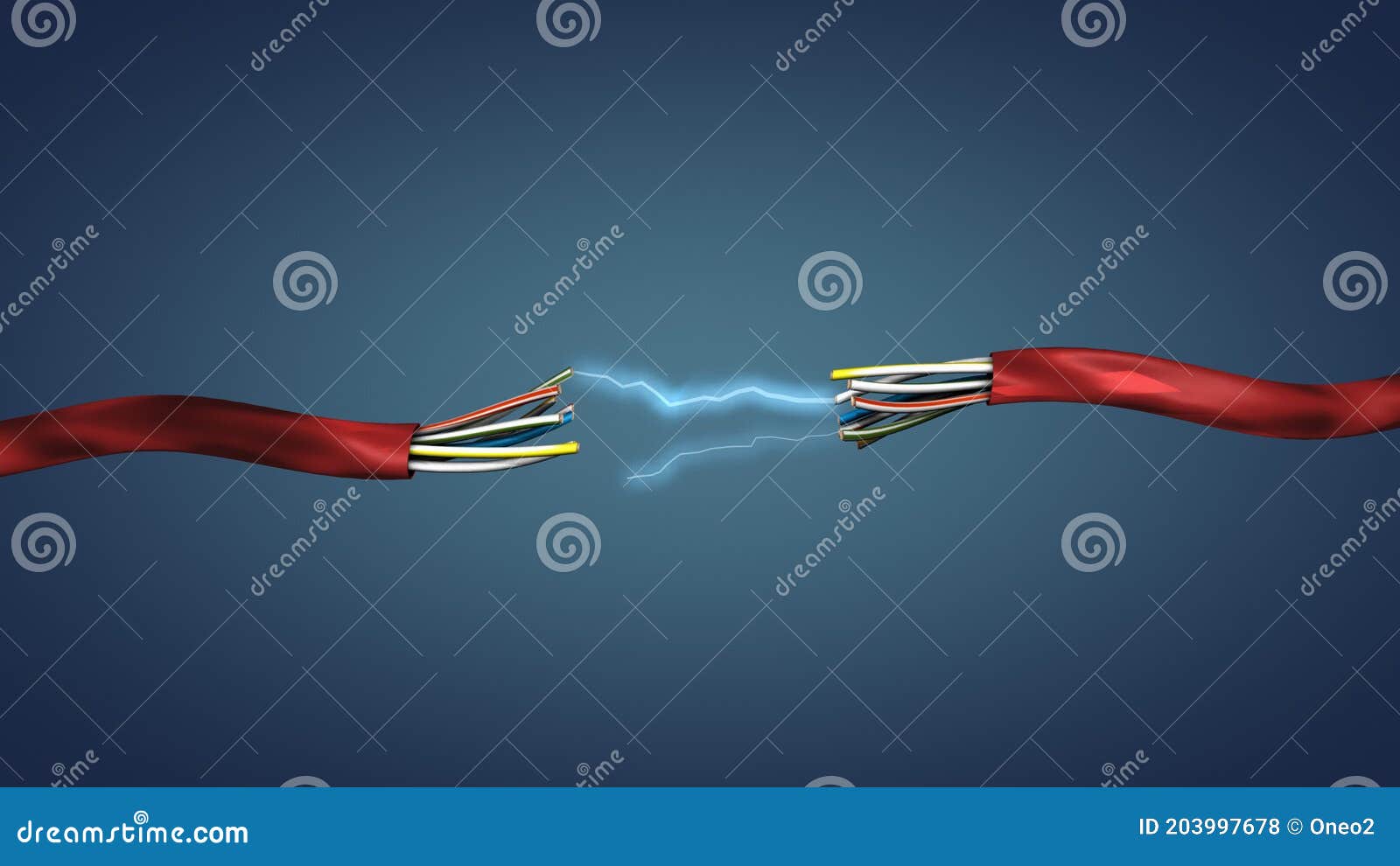 Electric Sparks Cable Wire. Stock Footage - Video of bright, damage ...