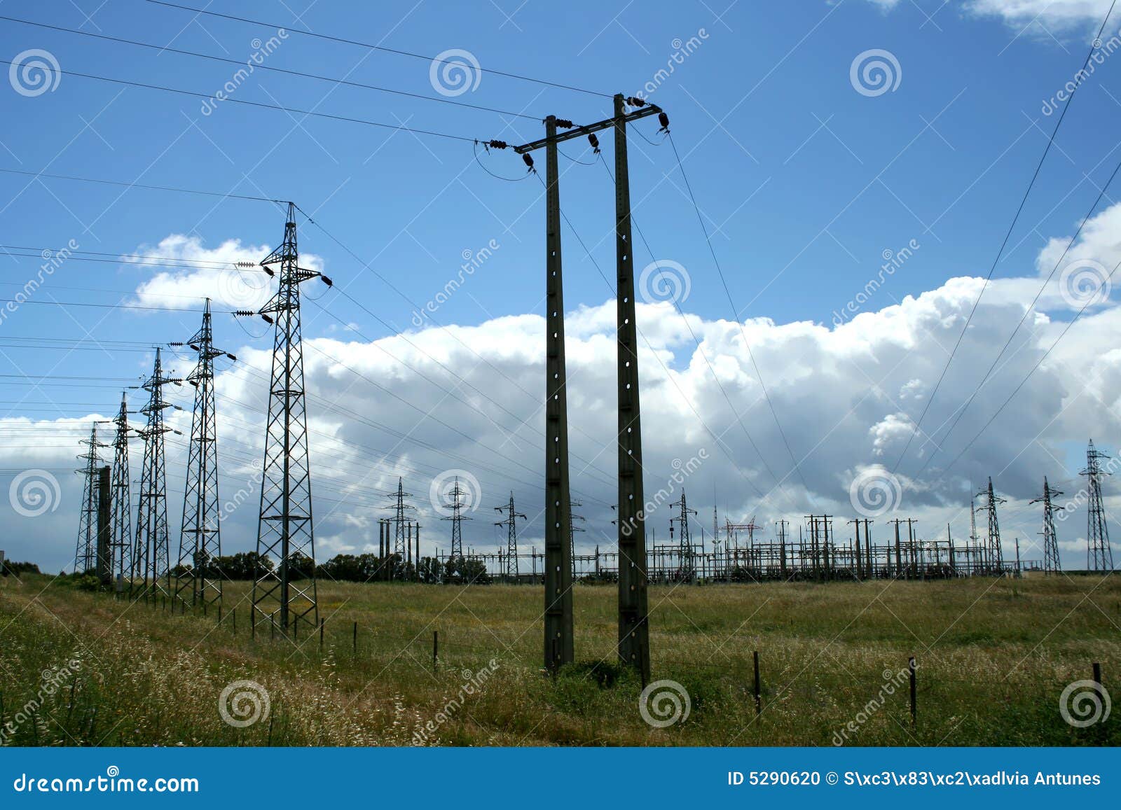 Electric Station Picture. Image: 5290620