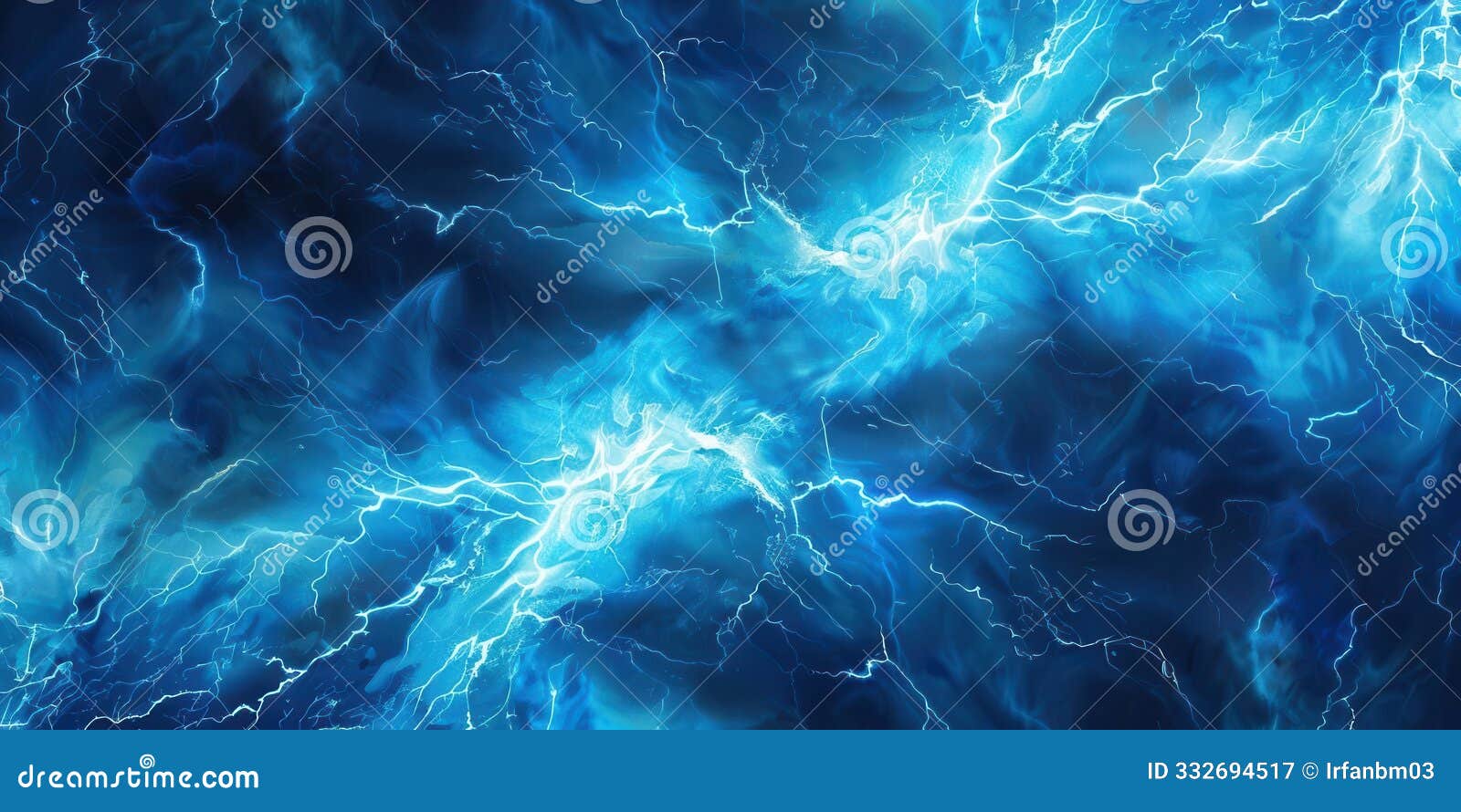 Electric Storm. Dynamic Lightning Strikes Background Stock Image ...