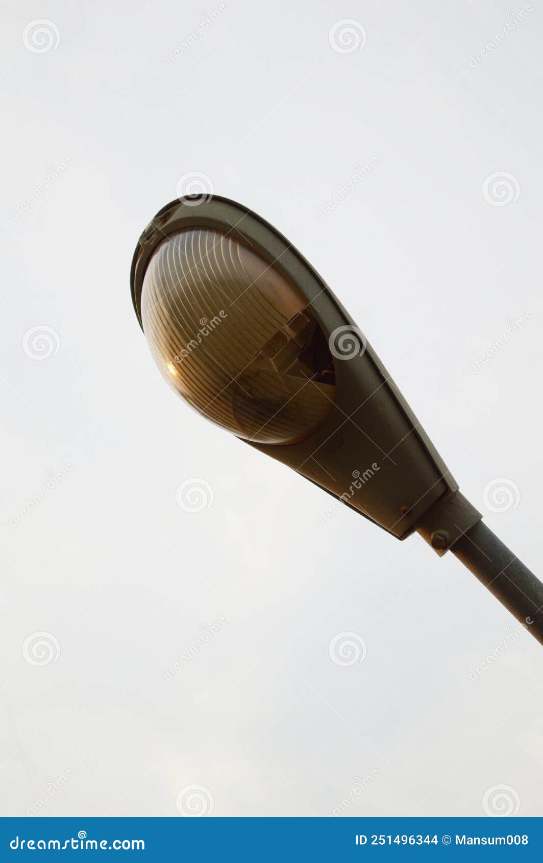 Electric street lamp stock photo. Image of electricity - 251496344