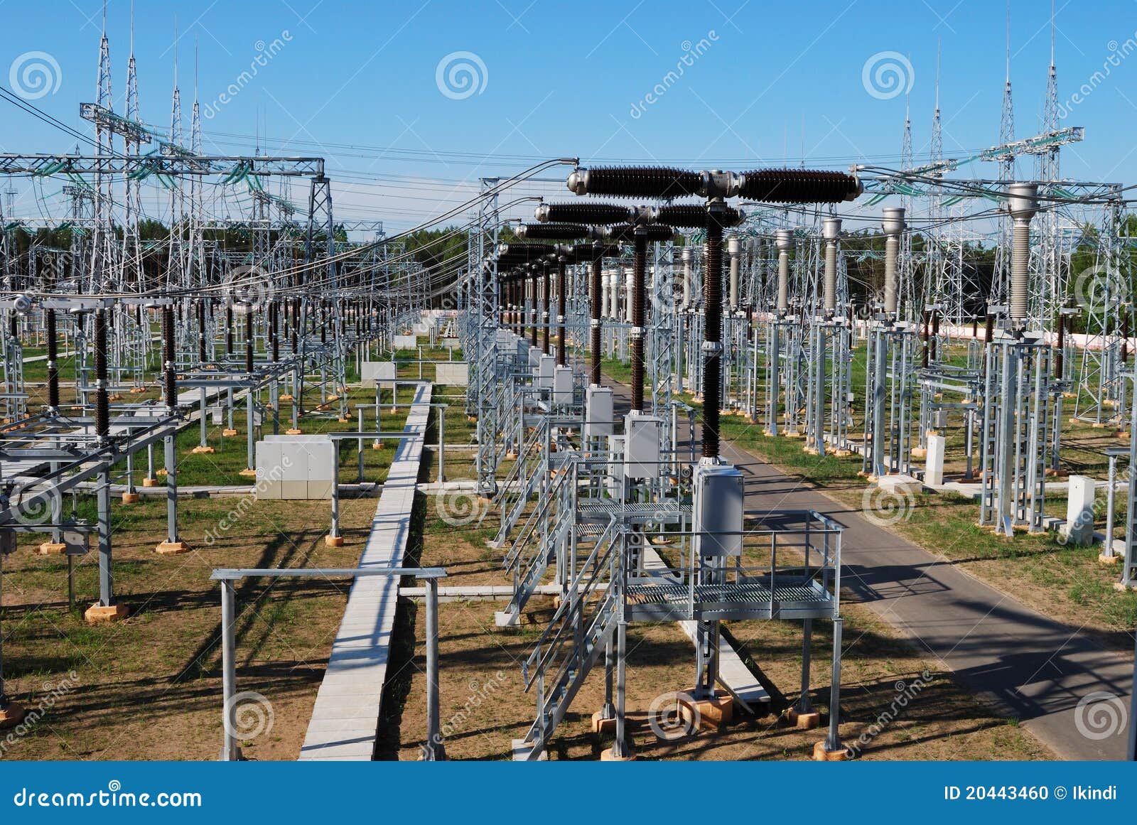 Electric Substation Picture. Image: 20443460