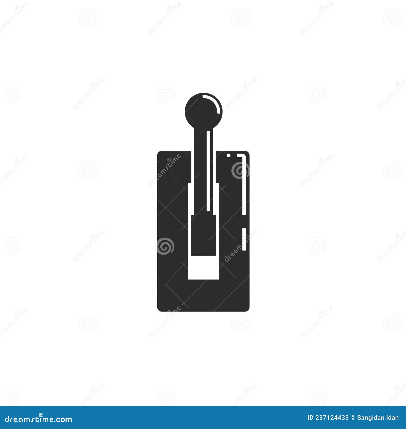 Electric Switch Icon Vector Concept Stock Vector - Illustration of ...