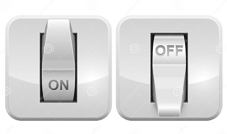 Electric switch web icon stock vector. Illustration of analog - 28957931