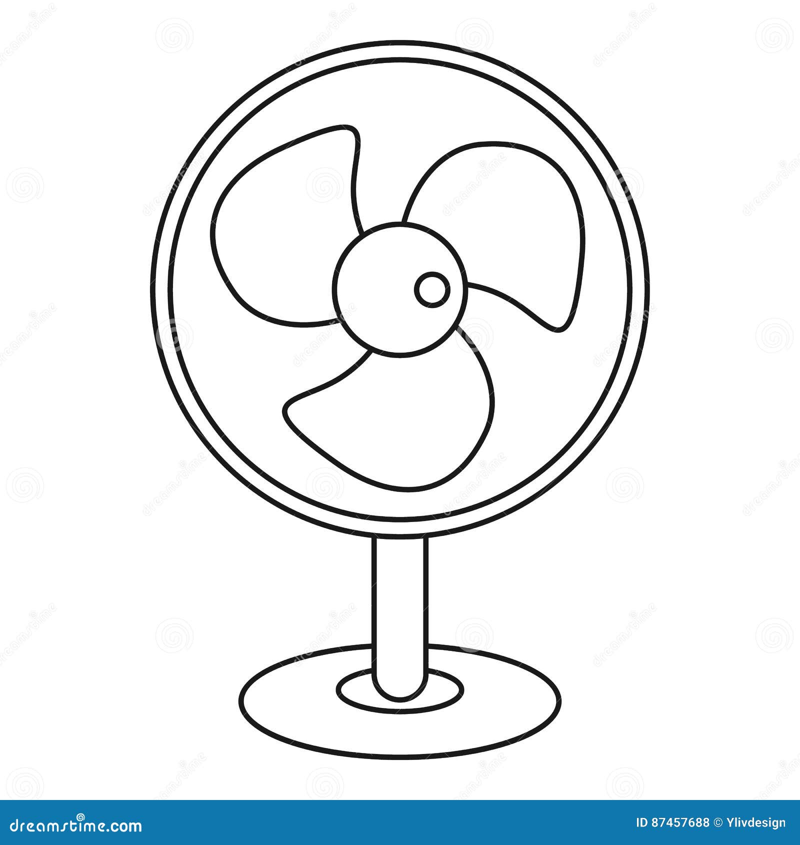 Electric Fan Coloring Pages