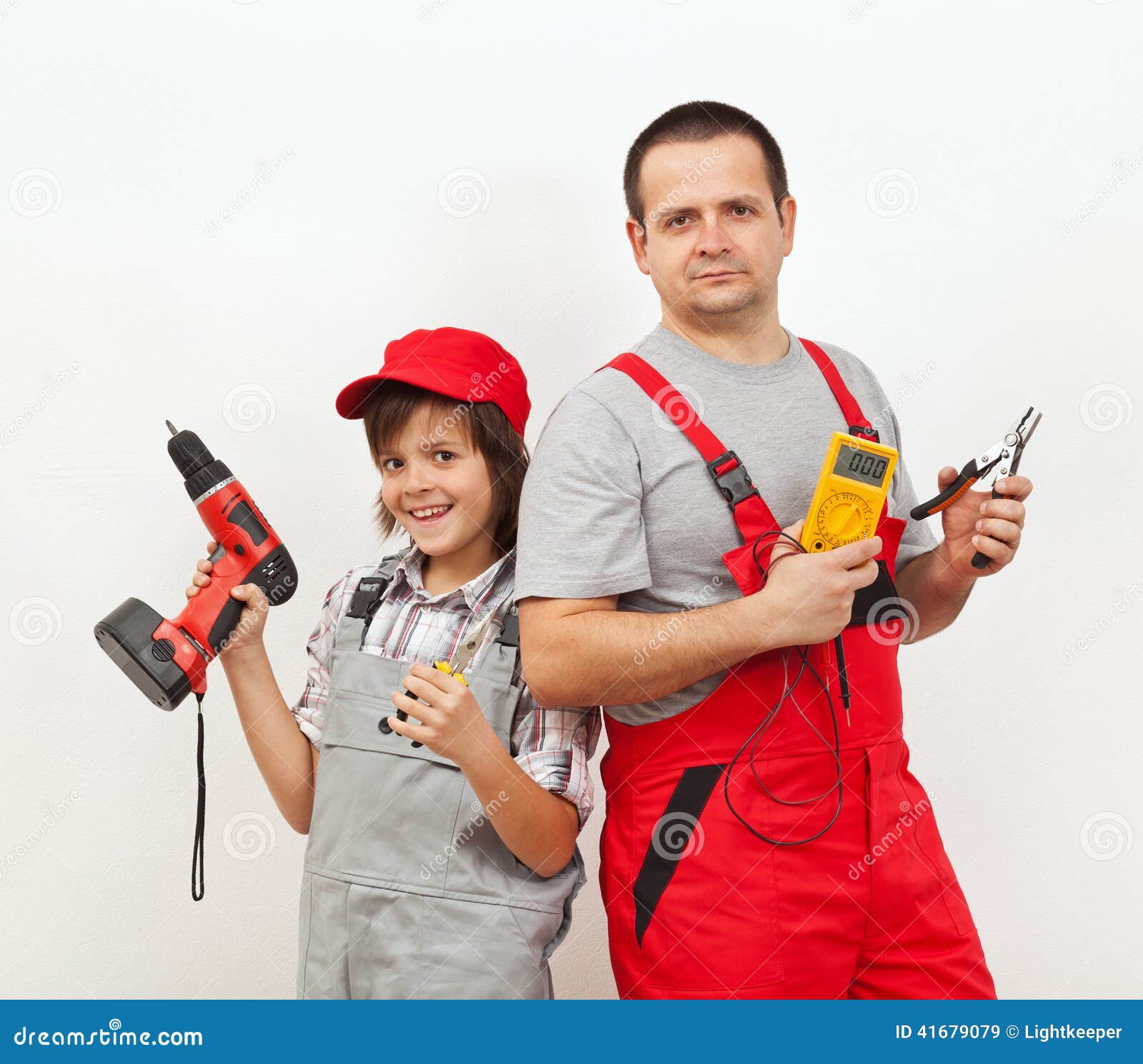 The electric team stock image. Image of installing, electric - 41679079