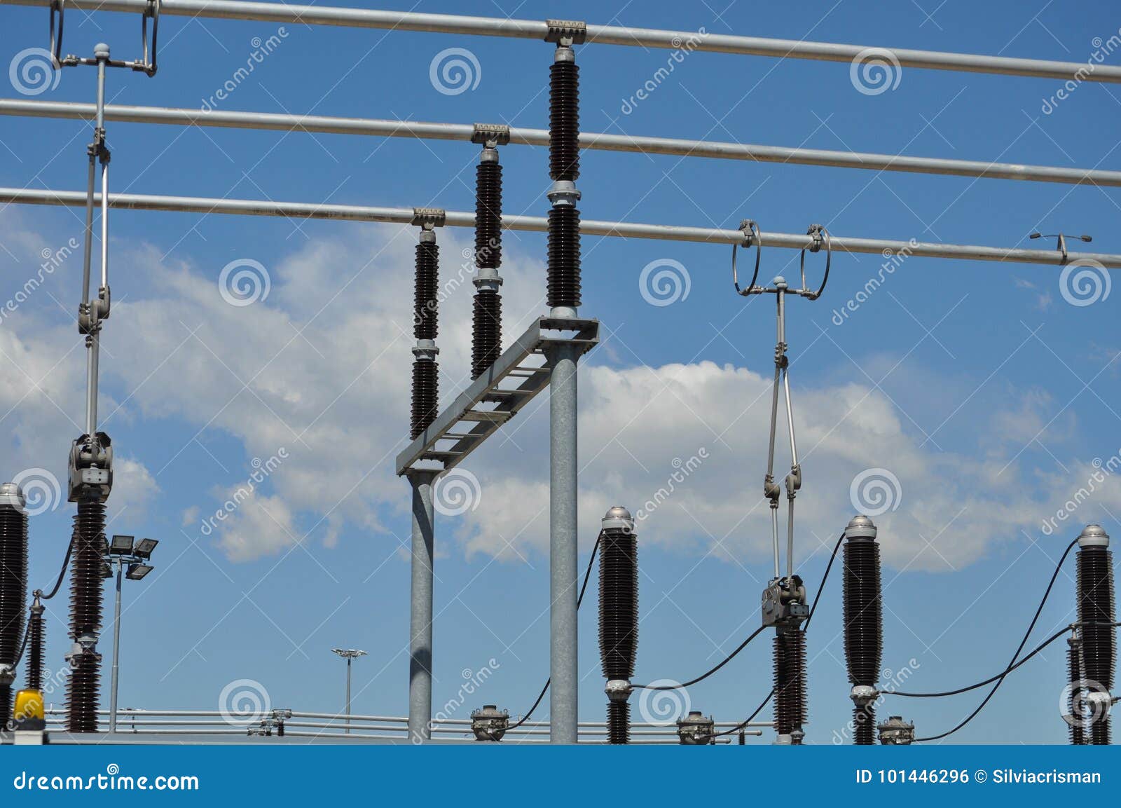 Electric Tension Stepdown Transformer Stock Photo - Image of ...