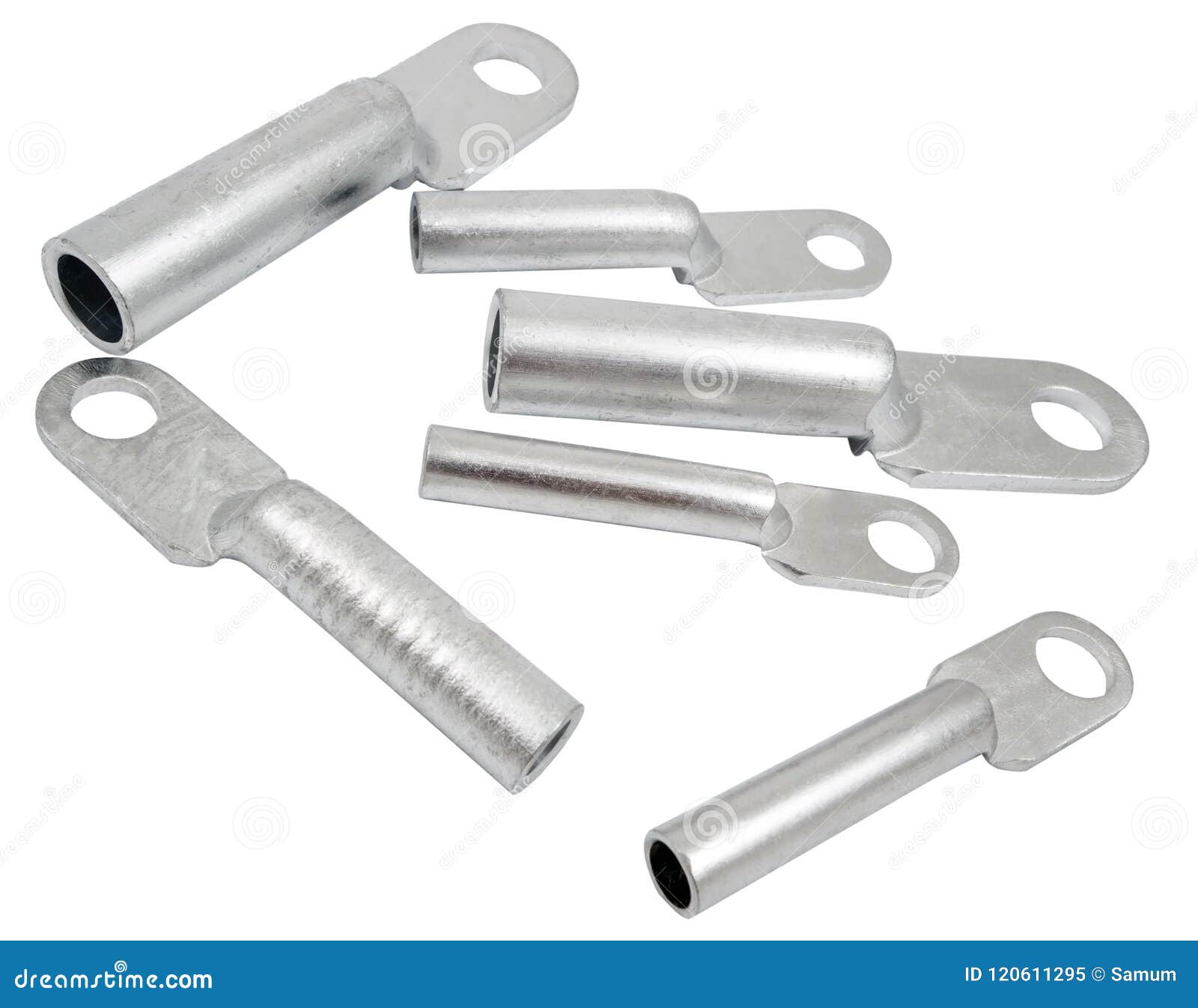 Electric Terminal on a White Stock Image - Image of network ...