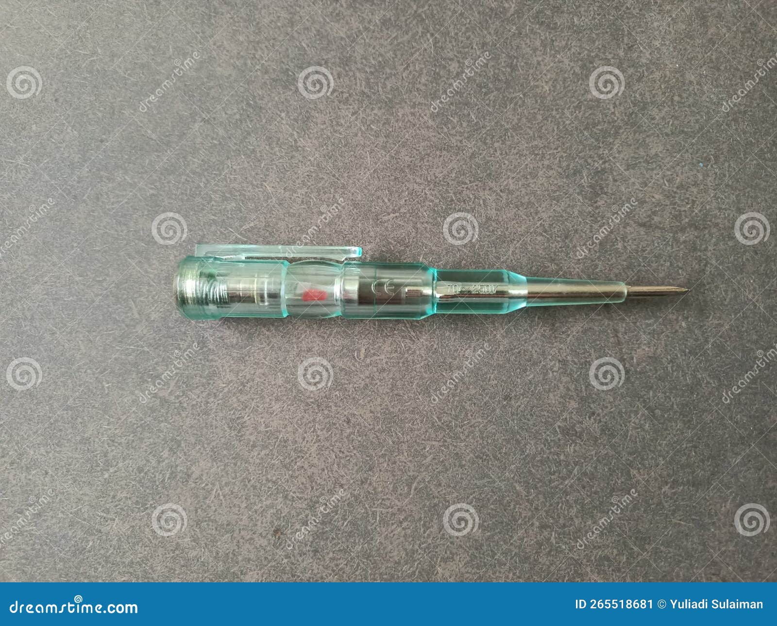 An Electric Test Pen, a Tool that Must Be at Home Stock Image - Image ...