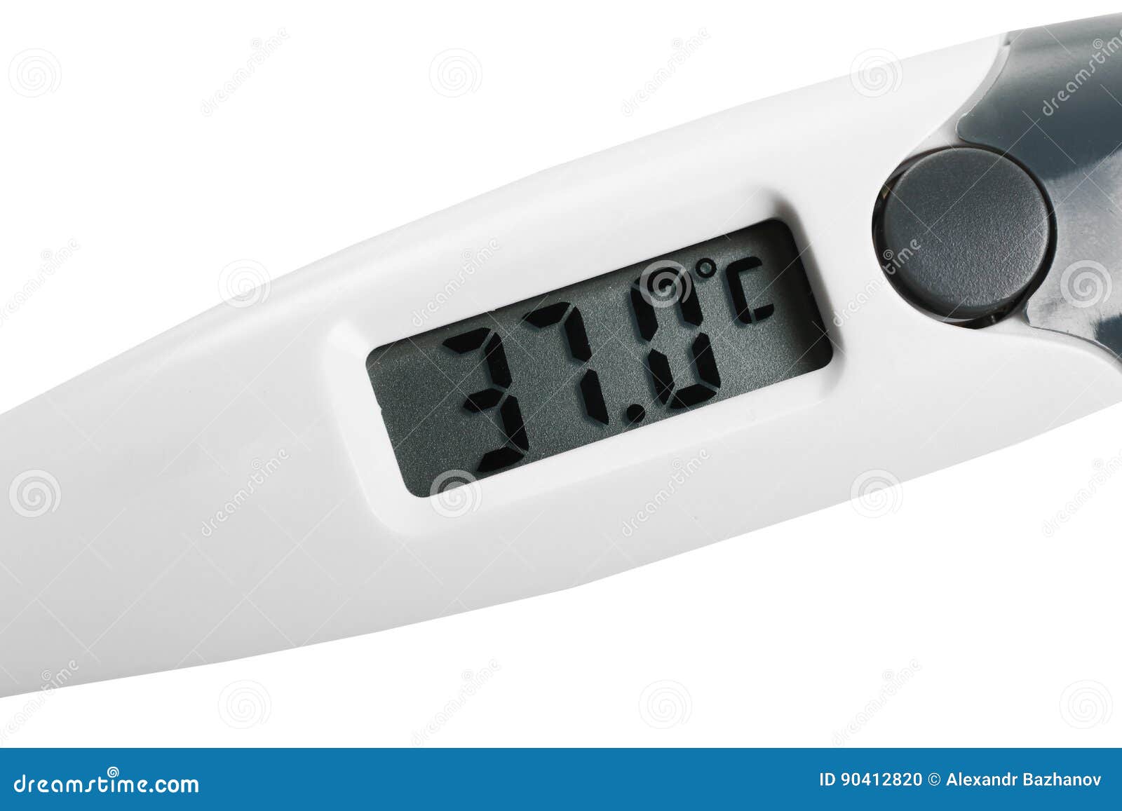 Electric thermometer stock photo. Image of temperature - 90412820