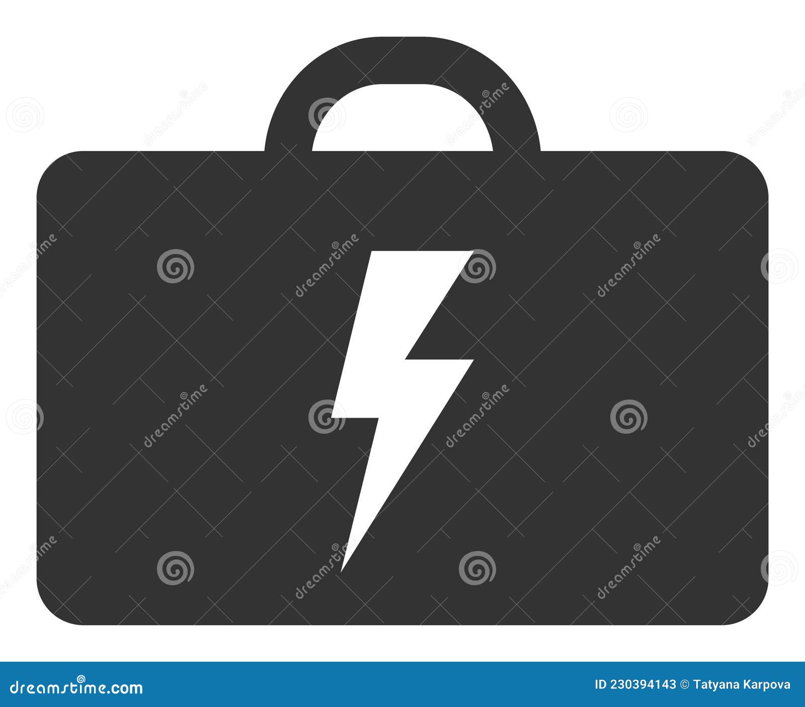 Electric Toolbox Vector Icon Flat Illustration Stock Vector ...