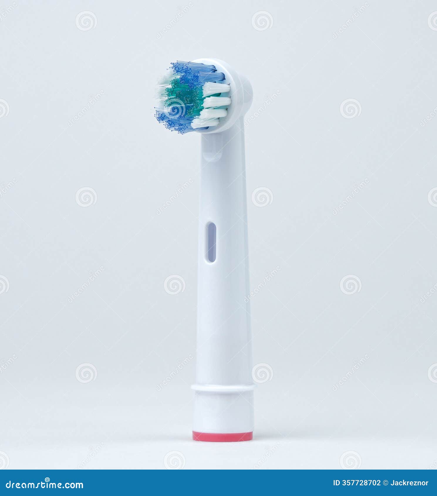Electric Toothbrush Replacement Head Isolated Stock Photo - Image of ...