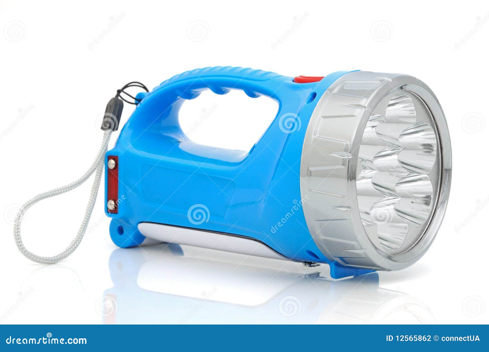 Electric torch stock photo. Image of plastics, button - 12565862