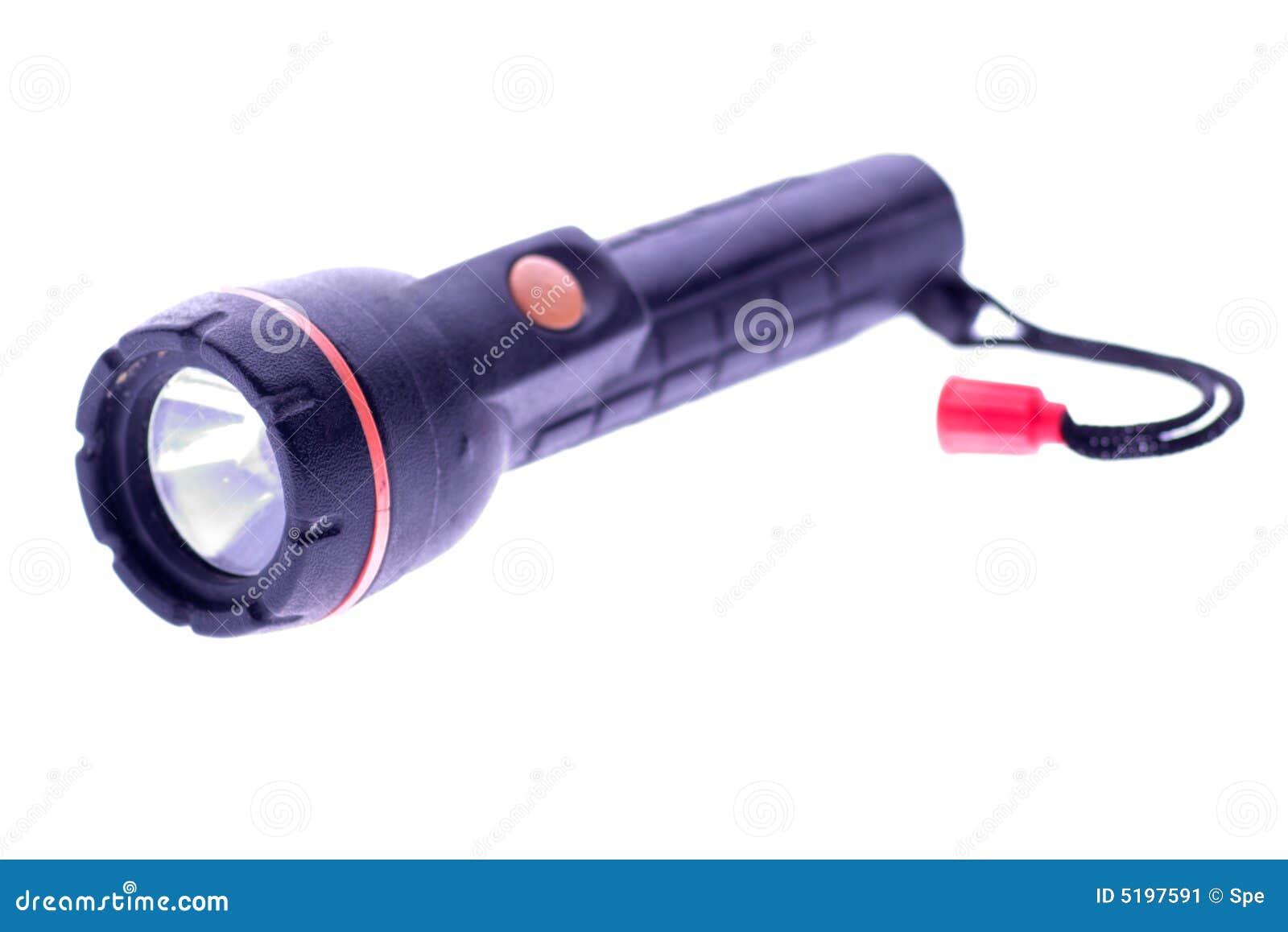 Electric torch stock image. Image of black, energy, simple - 5197591