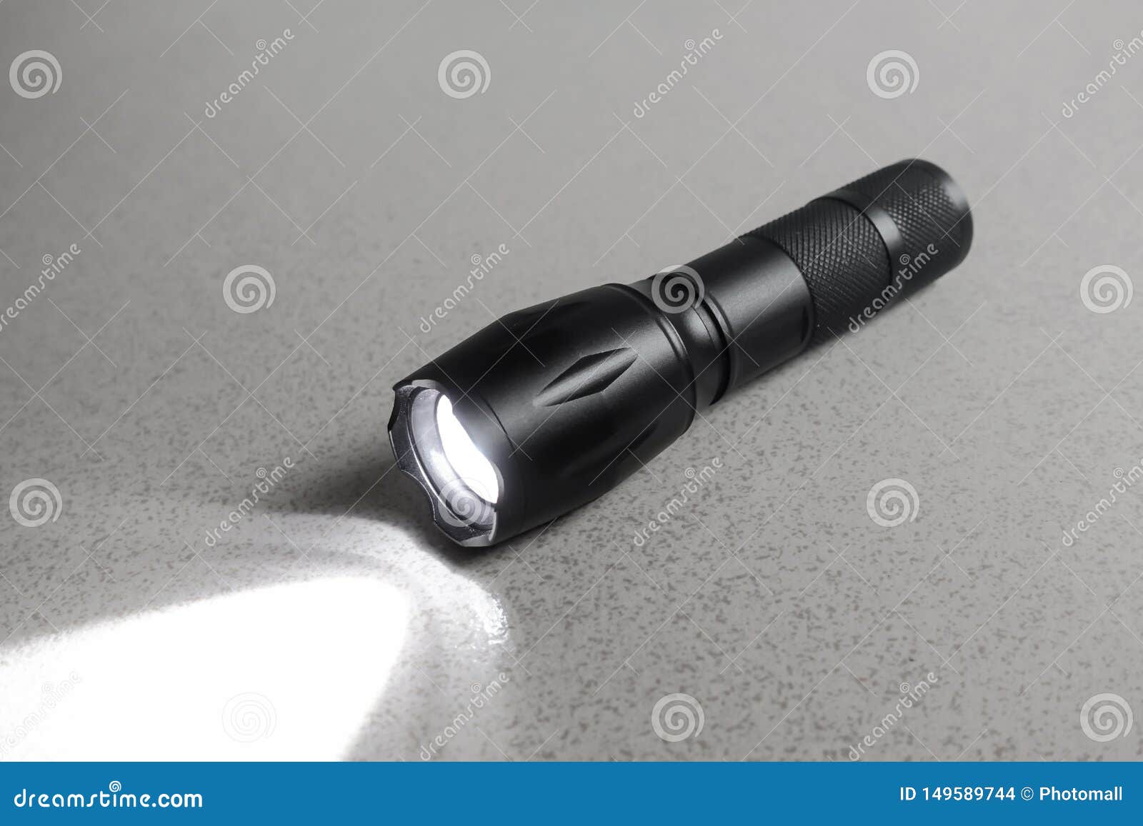 Led Electric Torch Beam on Ground Stock Photo - Image of ground, torch ...