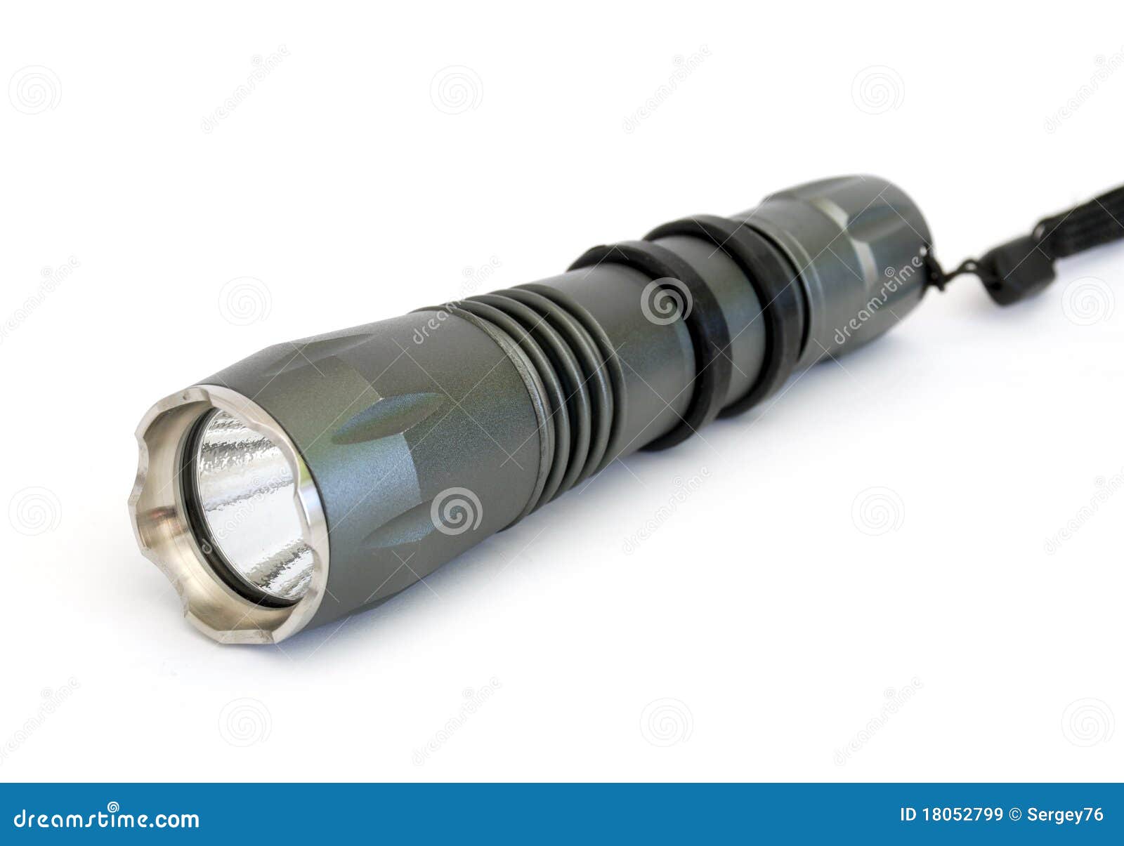 Electric torch isolated stock image. Image of electric - 18052799