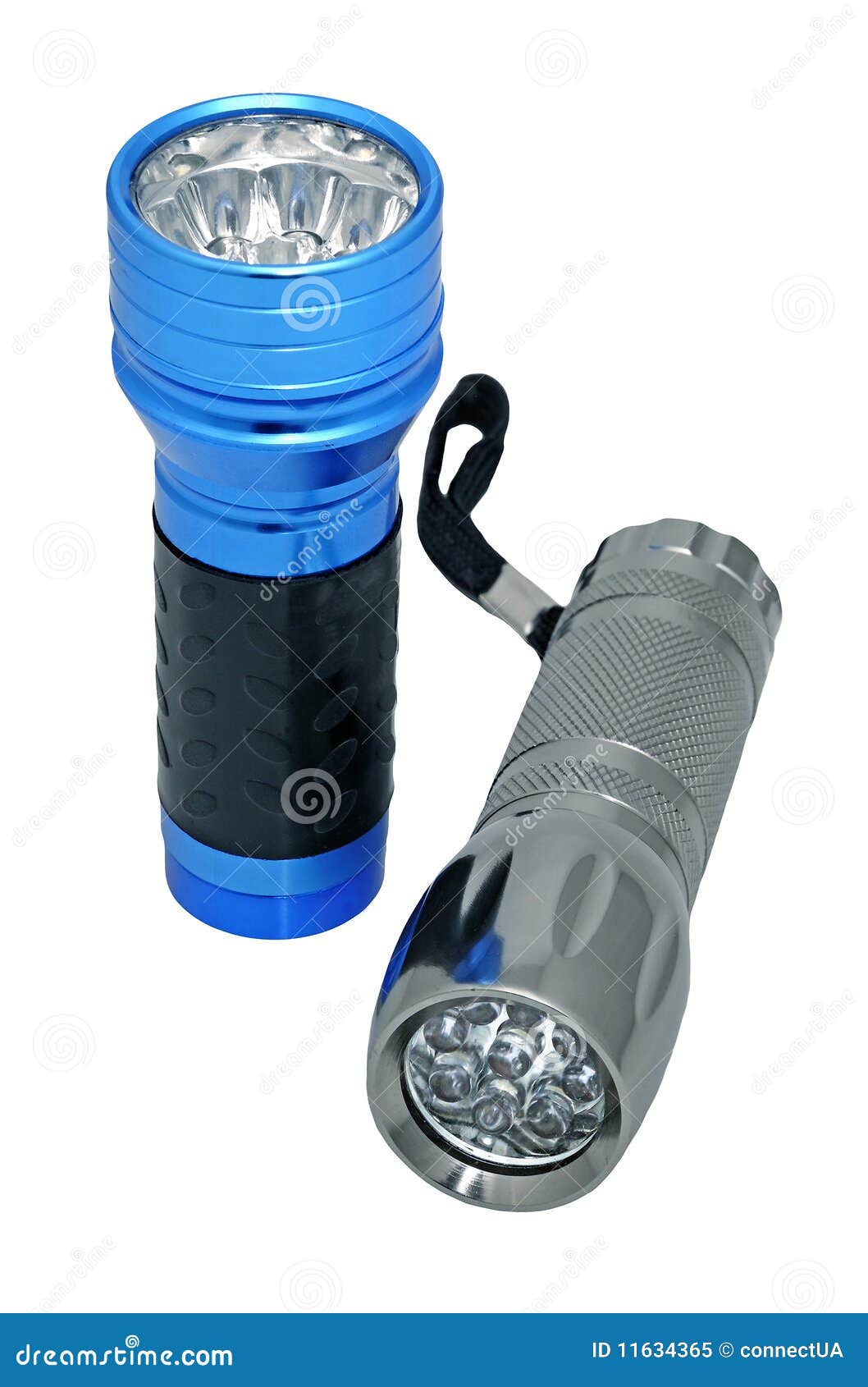 Electric torches stock image. Image of light, steel, flash - 11634365