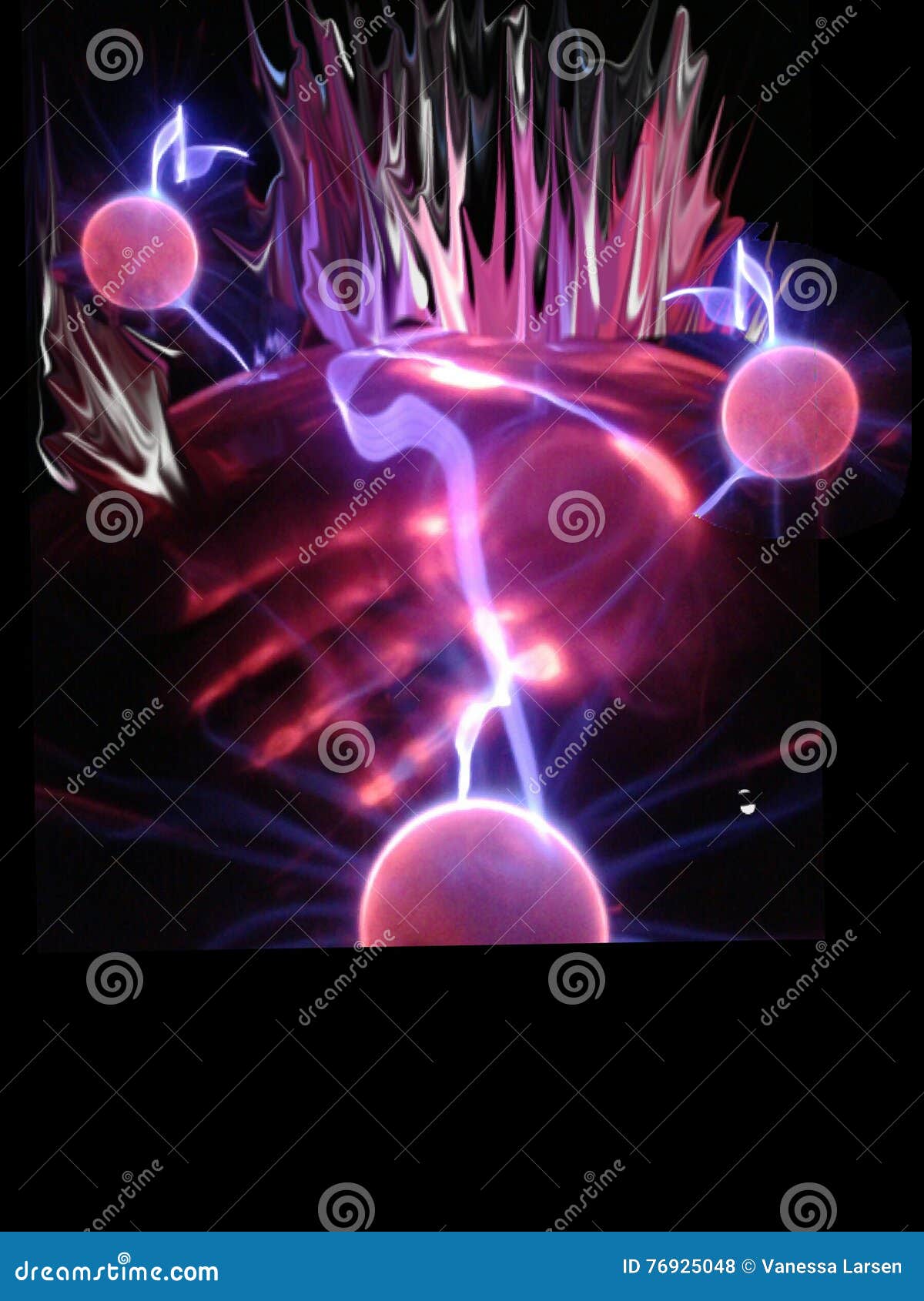 Electric Touch stock photo. Image of power, electrical - 76925048