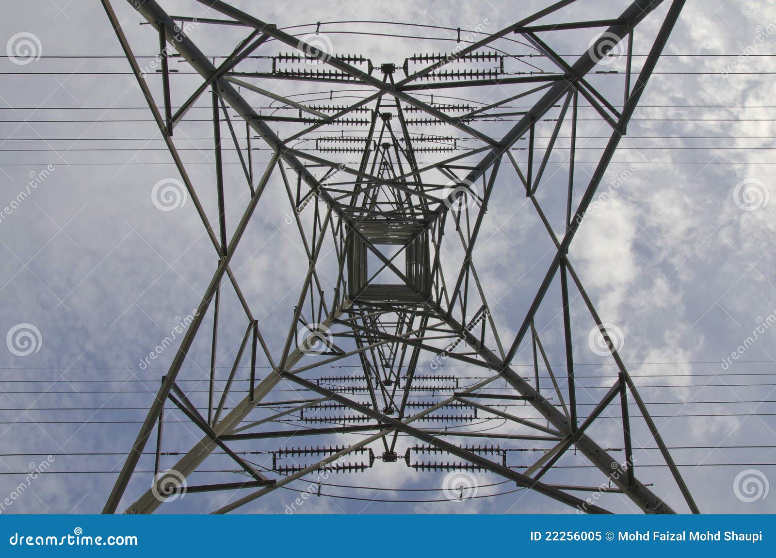 Electric tower stock image. Image of concept, industry - 22256005
