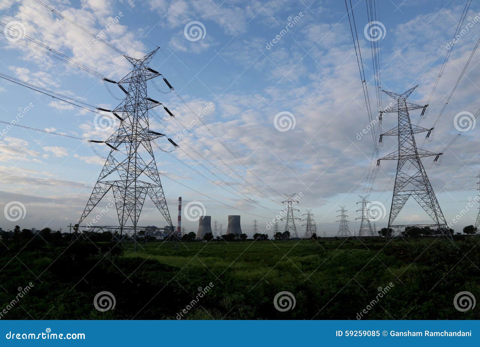 Electric Towers & Power Lines Stock Image - Image of electric ... Electric Towers & Power Lines Stock Image - Image of electric ...