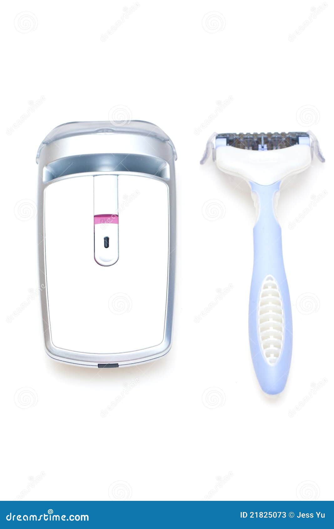 Electric and Traditional Shaver Stock Image - Image of barber, health ...