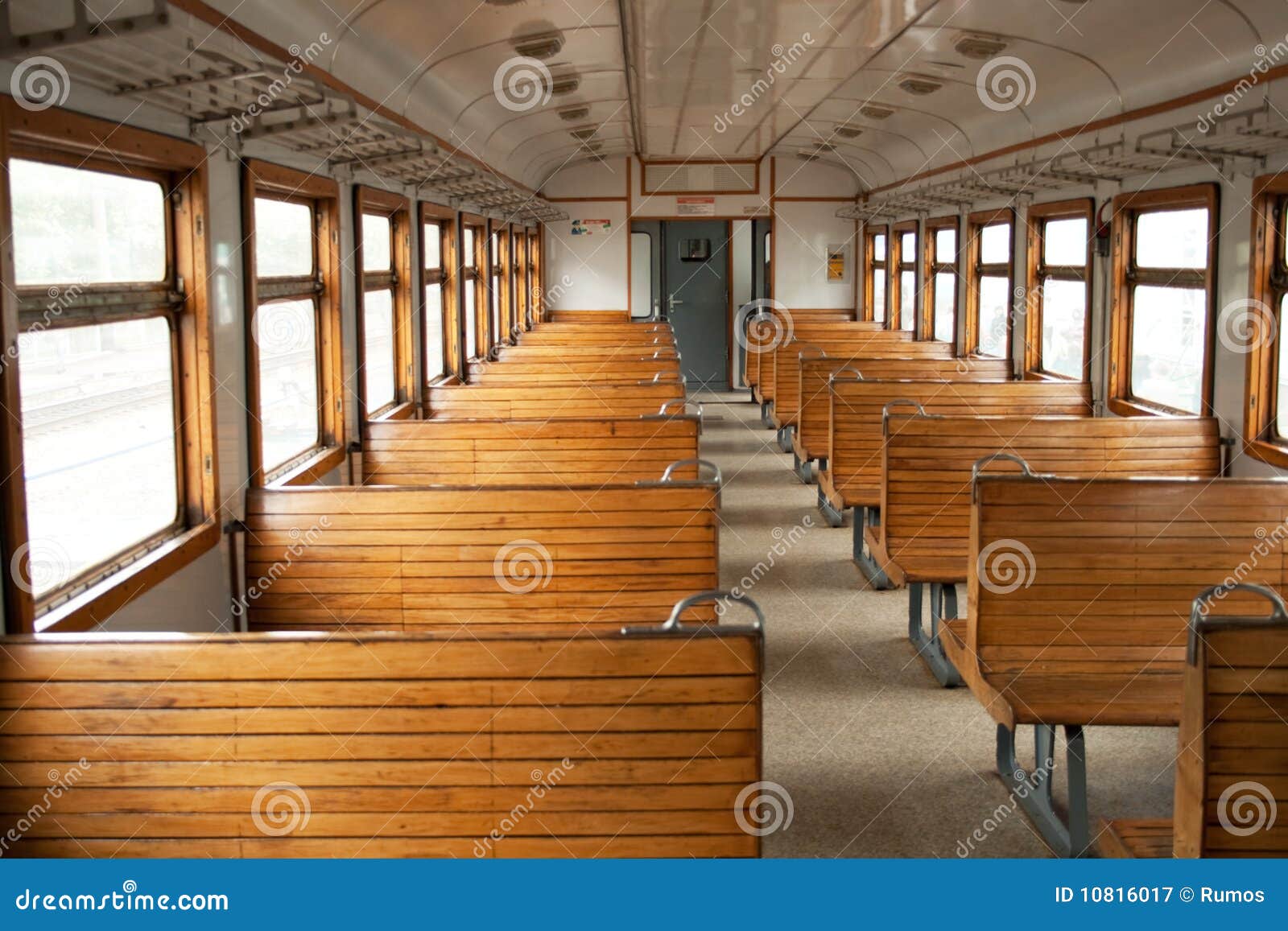 The Electric Train Car Inside Stock Image - Image of transportation ...
