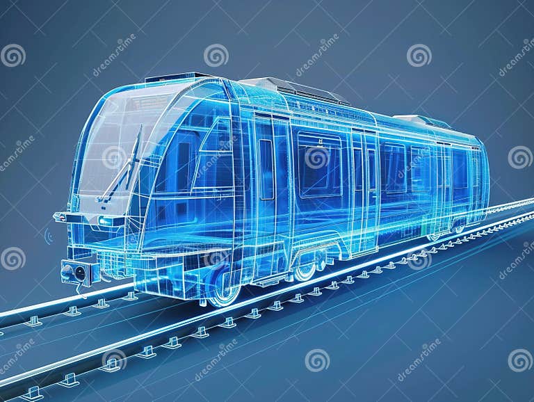 Electric Train Visualization with Augmented Reality Transparent ...