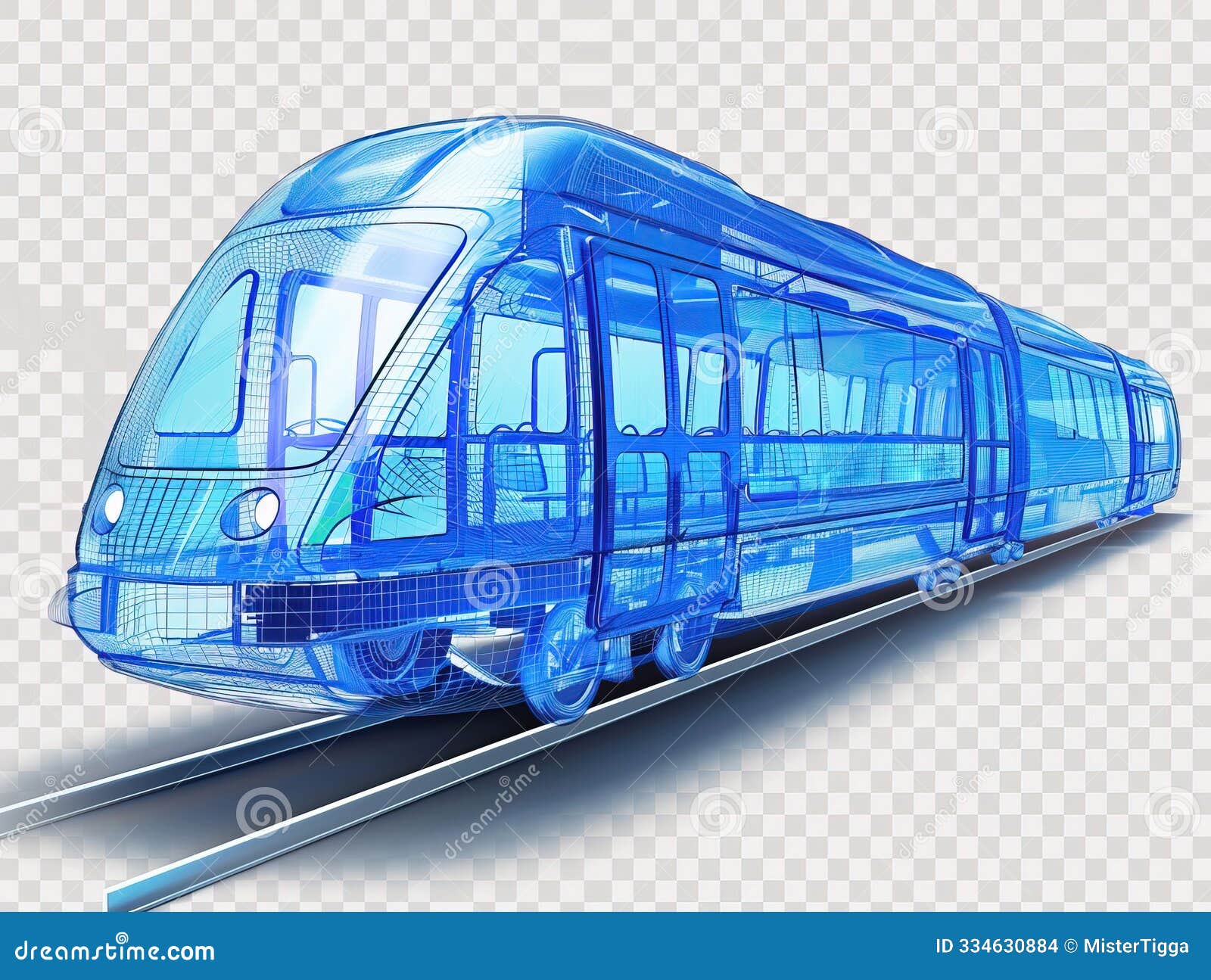 Electric Train Visualization with Augmented Reality Transparent ...