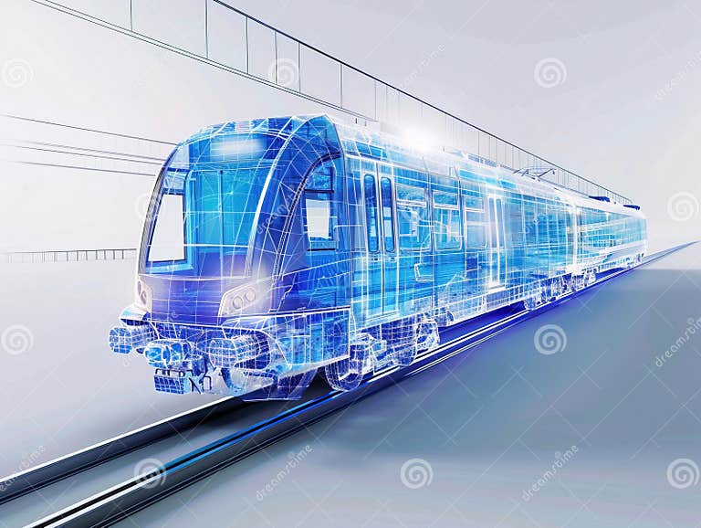 Electric Train Visualization with Augmented Reality Transparent ...
