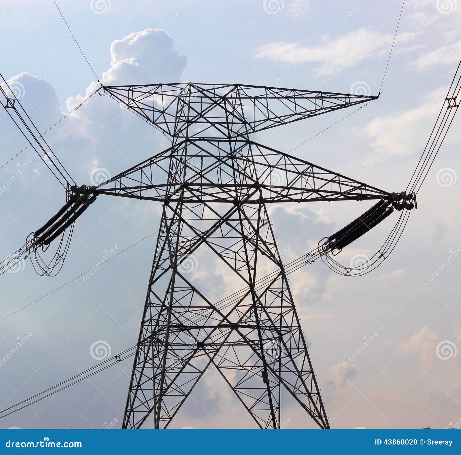 Electric transformer stock photo. Image of current, energy - 43860020