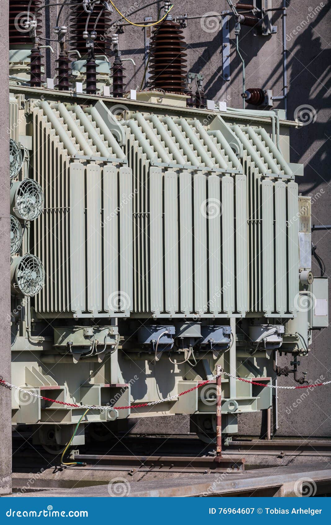 Electric transformer stock image. Image of inductor, electrical - 76964607