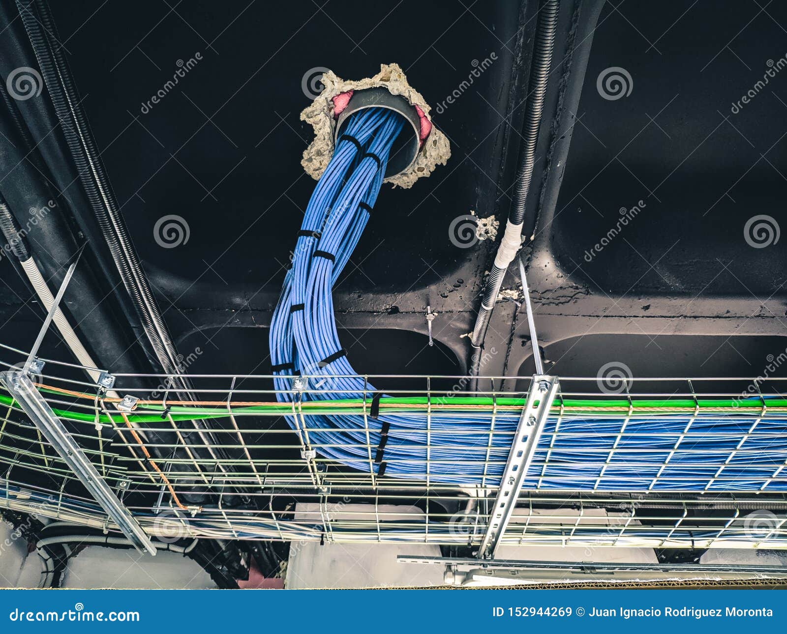 PLC Cabling Royalty-Free Stock Photo | CartoonDealer.com #96516903