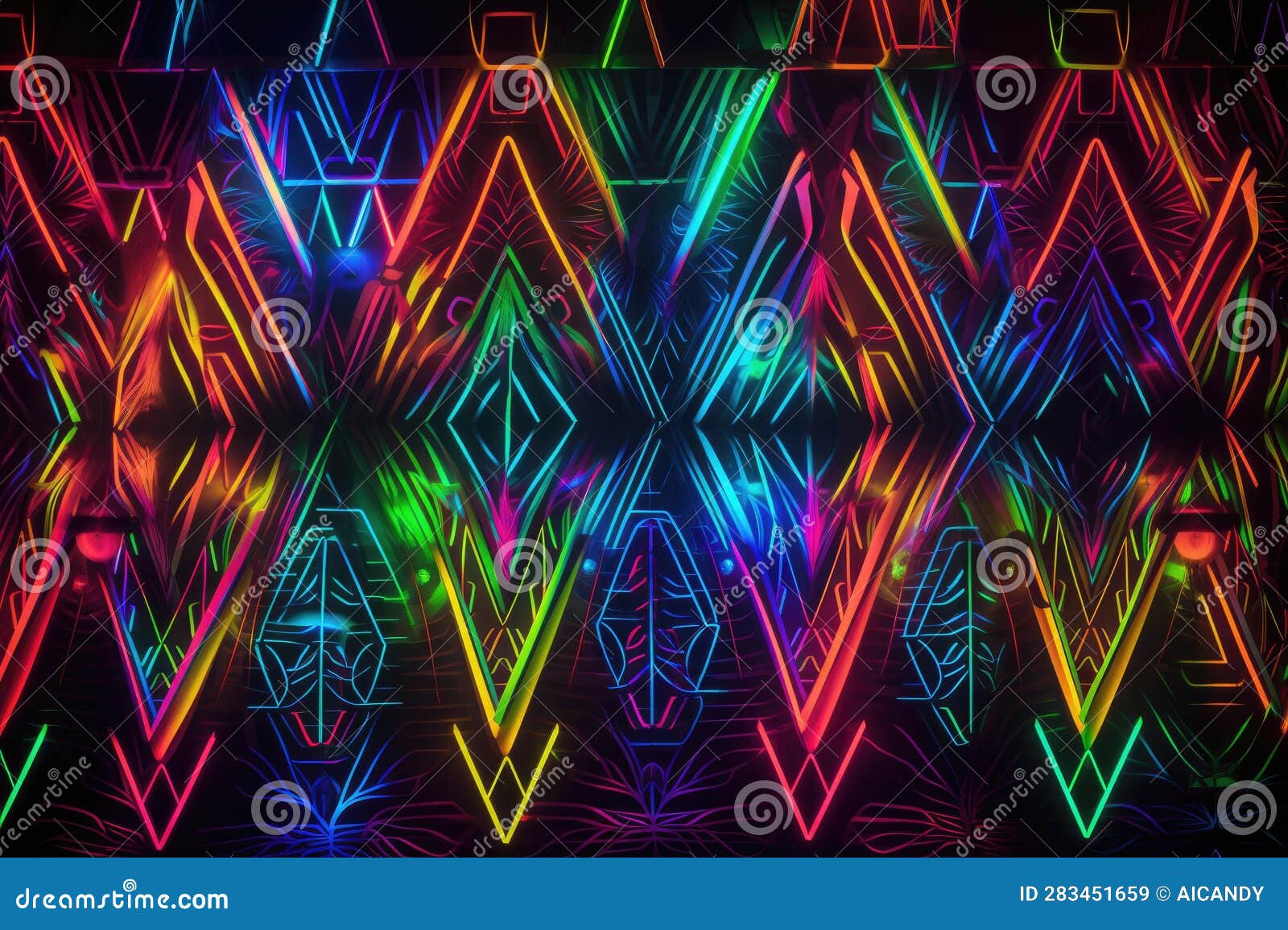 Electric Tribe Dynamic and Vibrant Wallpaper Featuring Electrifying ...
