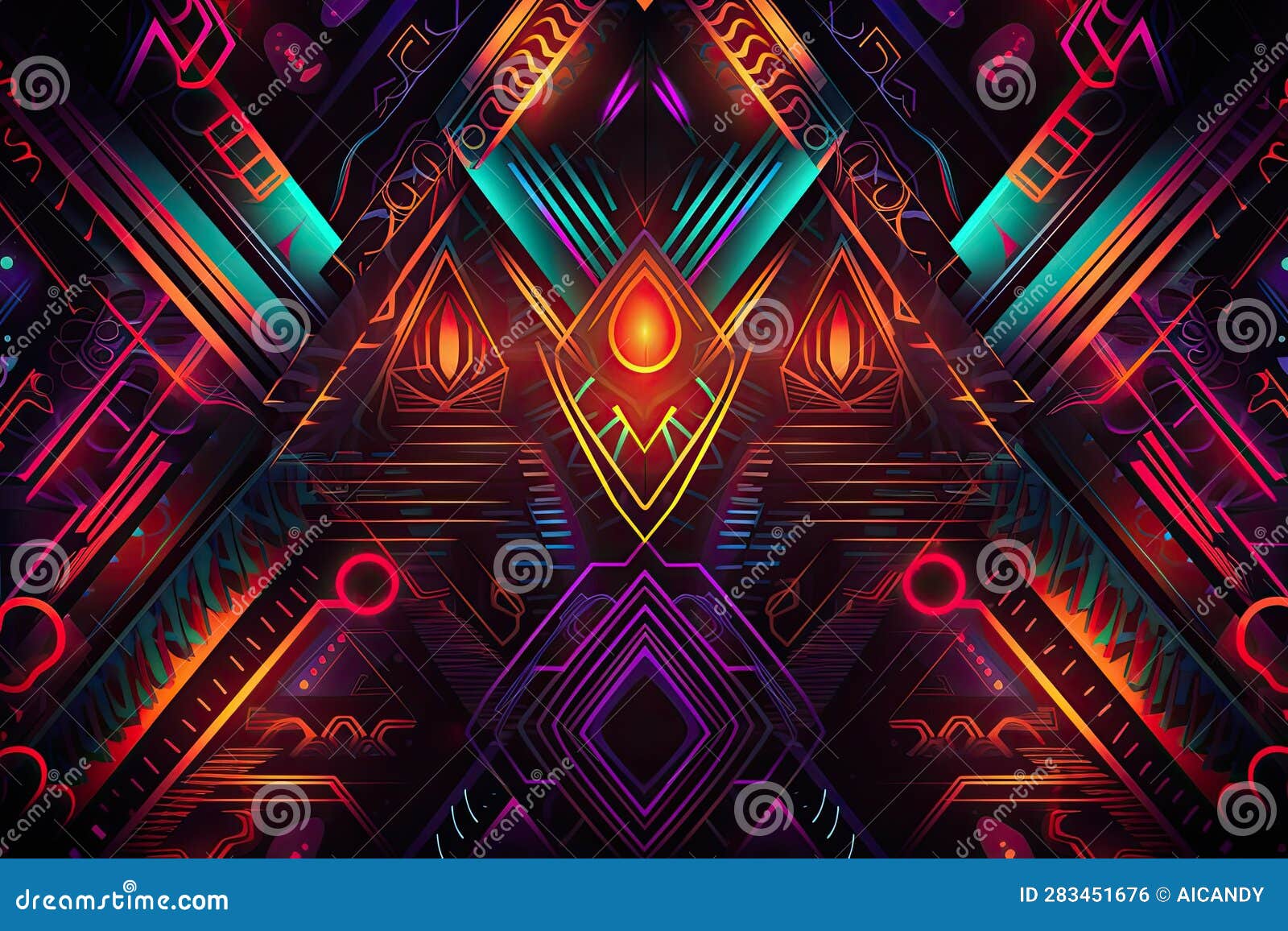 Electric Tribe Dynamic and Vibrant Wallpaper Featuring Electrifying ...