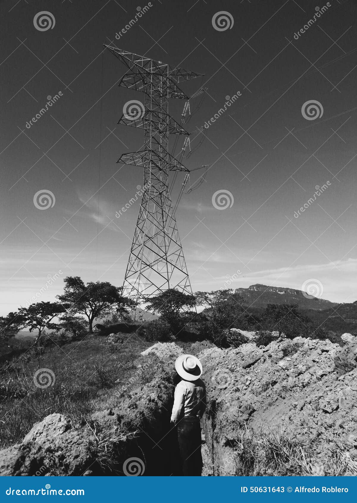 Electric tric editorial stock photo. Image of tric, worker - 50631643
