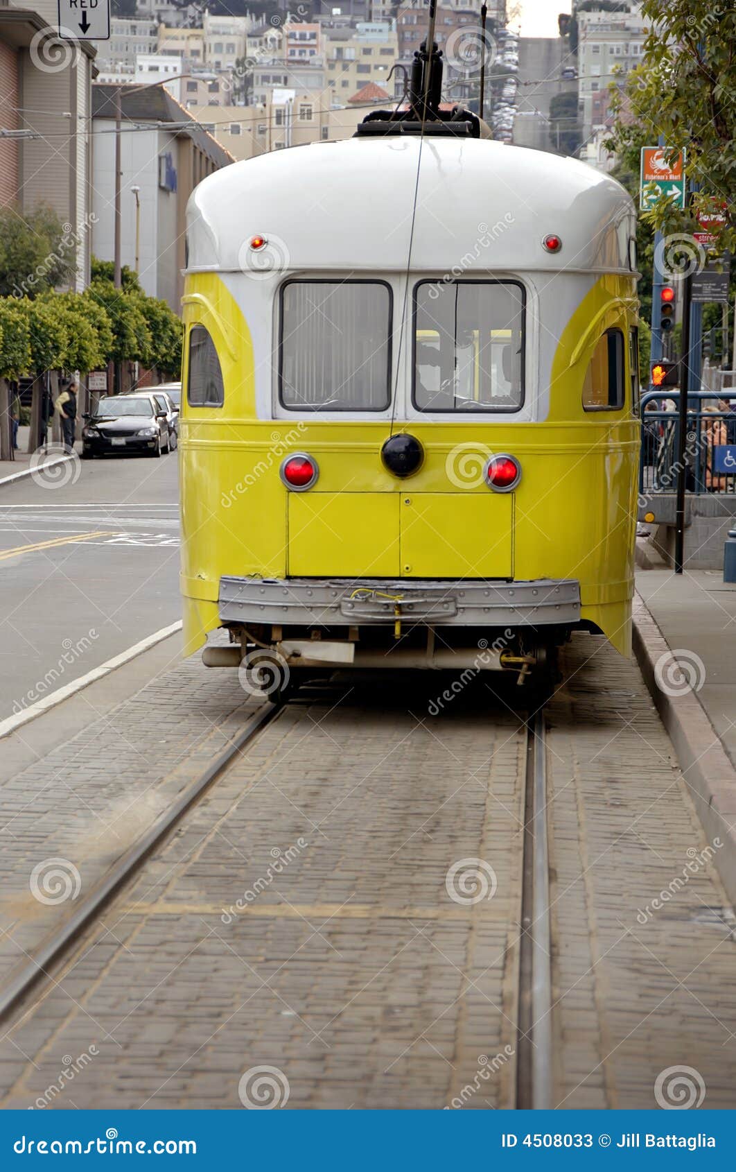 Electric Trolley Car In San Francisco Picture. Image: 4508033