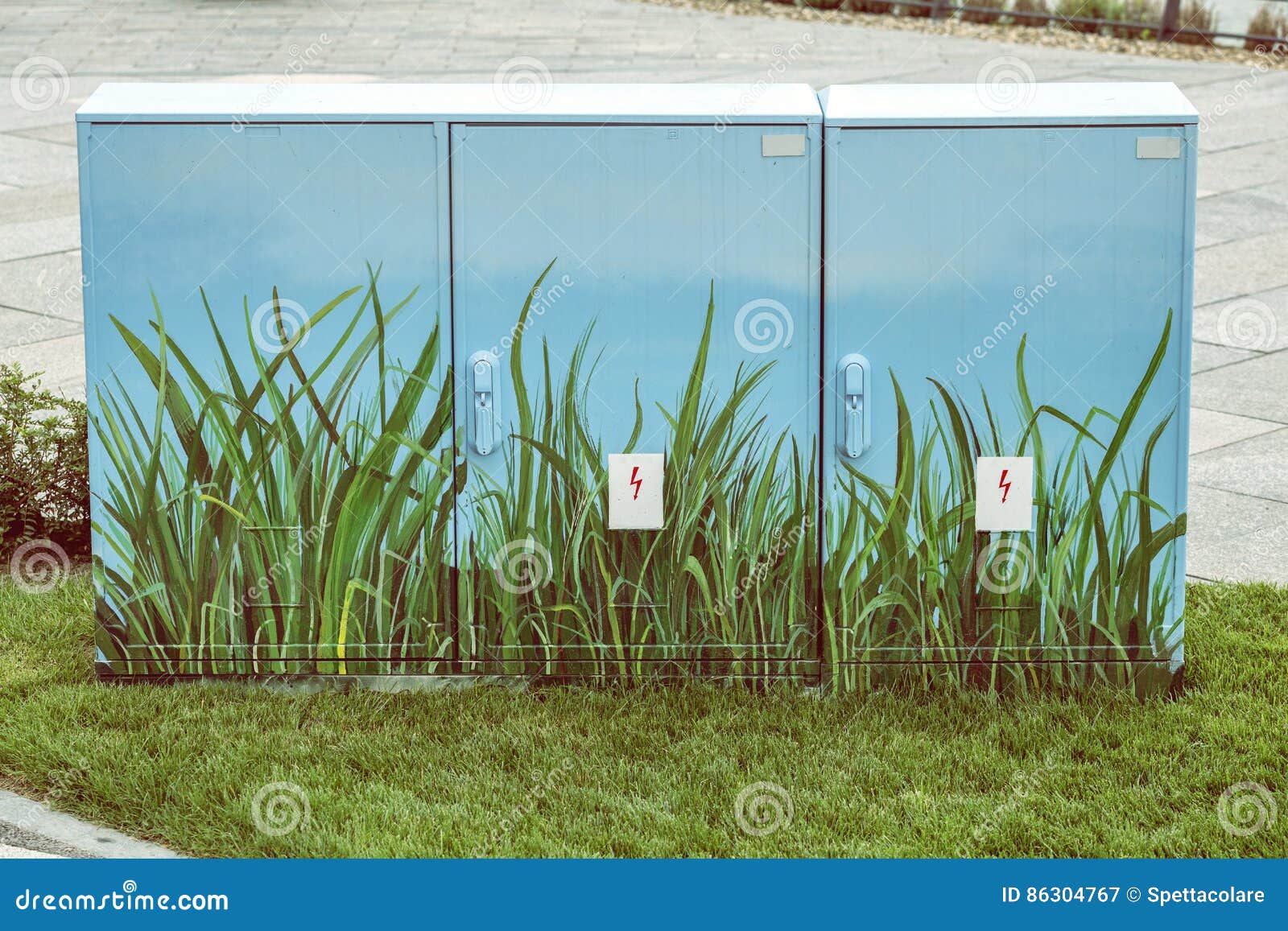 Electric utility box art 4 stock image. Image of infrastructure - 86304767