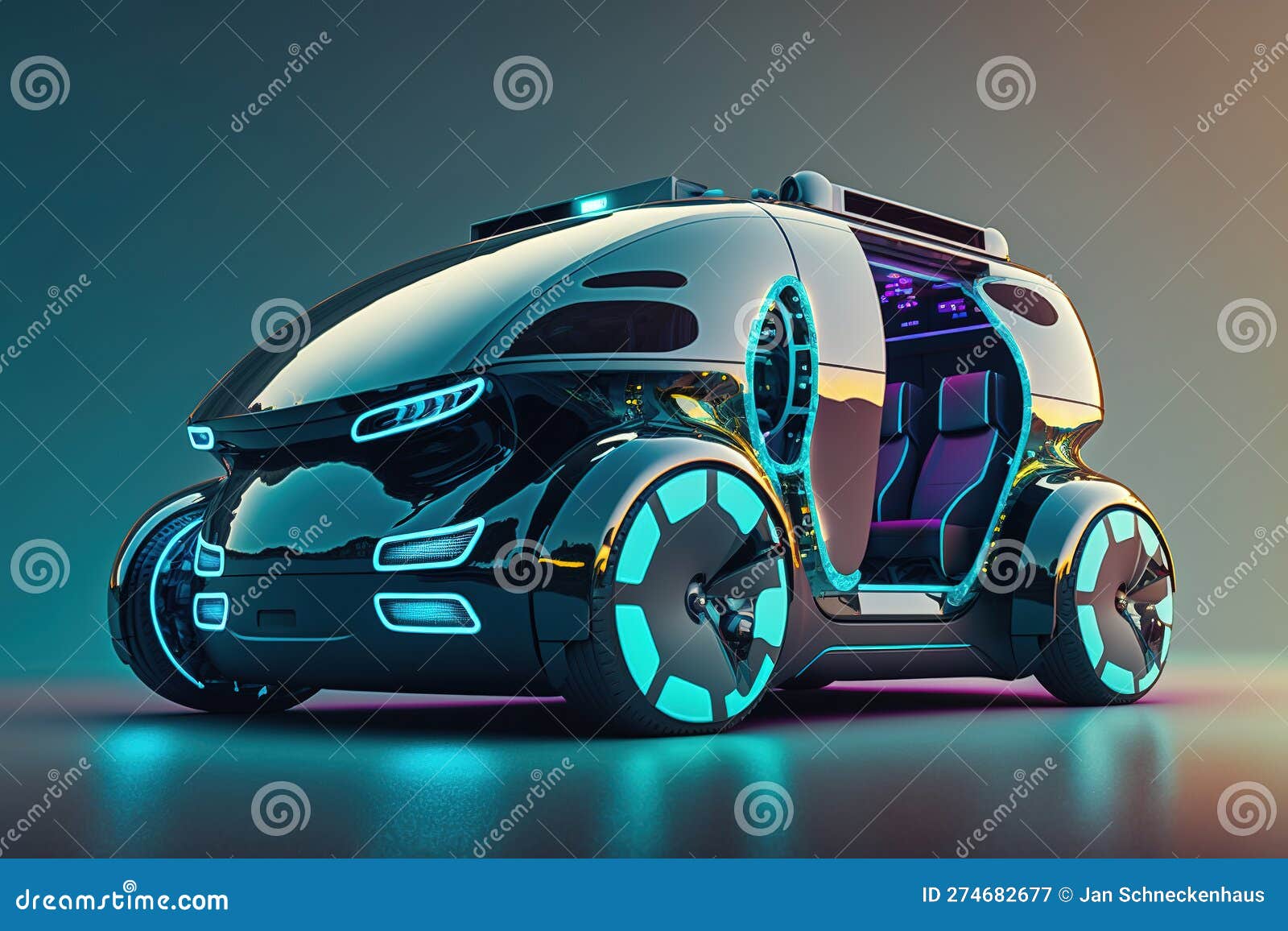 Electric Vehicle with Autonomous Driving. Future Car Software ... Electric Vehicle with Autonomous Driving. Future Car Software ...