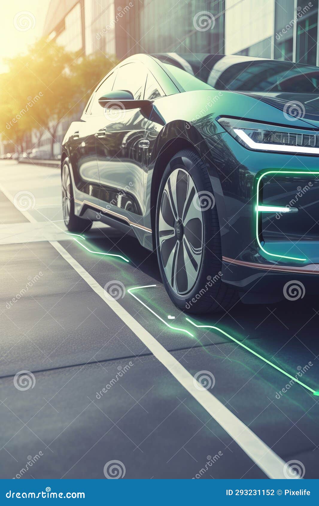 Electric Vehicle Changing on Street Parking with Graphical User ...
