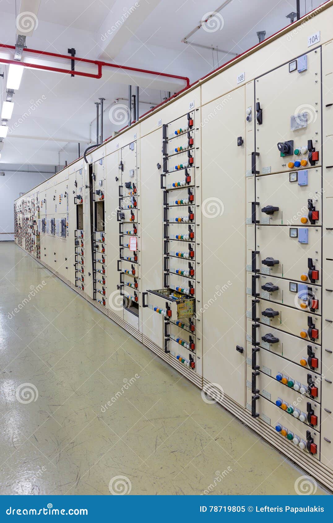 Voltage Control Sign. High Voltage. Caution And Warning Yellow Sign ...