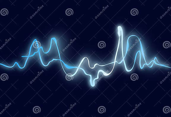 Electric wave stock image. Image of burst, cold, electronic - 409149