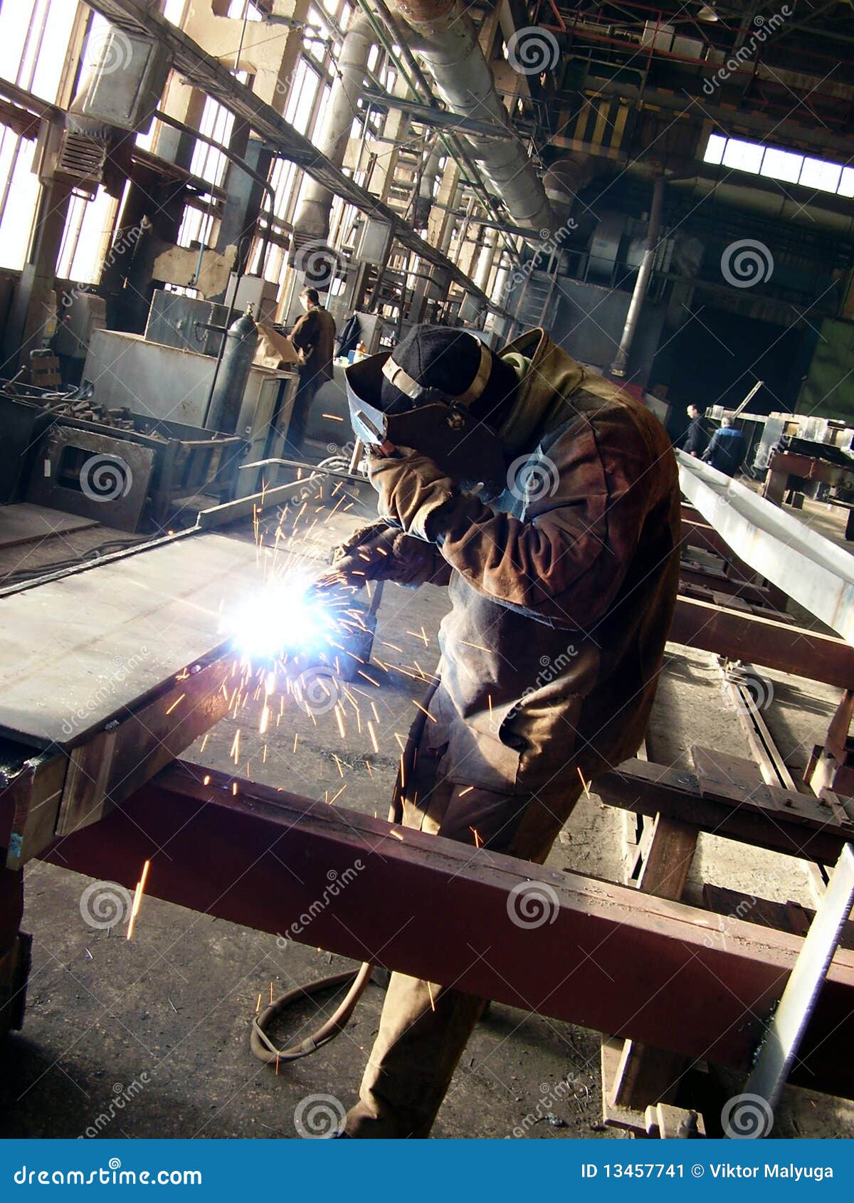 Electric welder stock image. Image of welding, machinery - 13457741