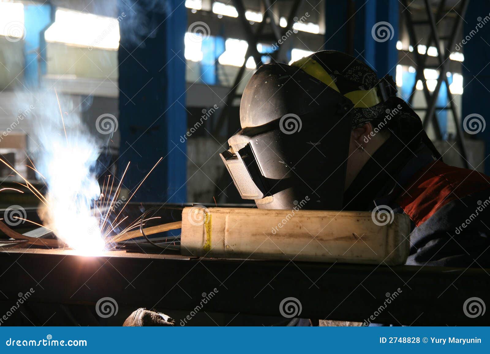 Electric welding stock photo. Image of engineering, tool - 2748828