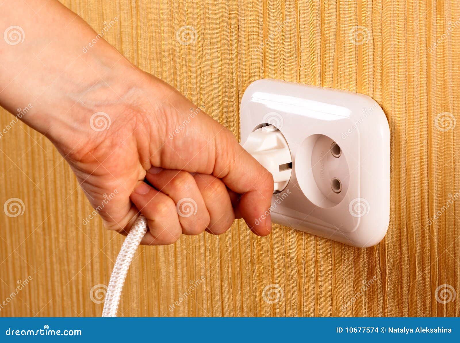 Electric white socket stock photo. Image of energy, connector - 10677574