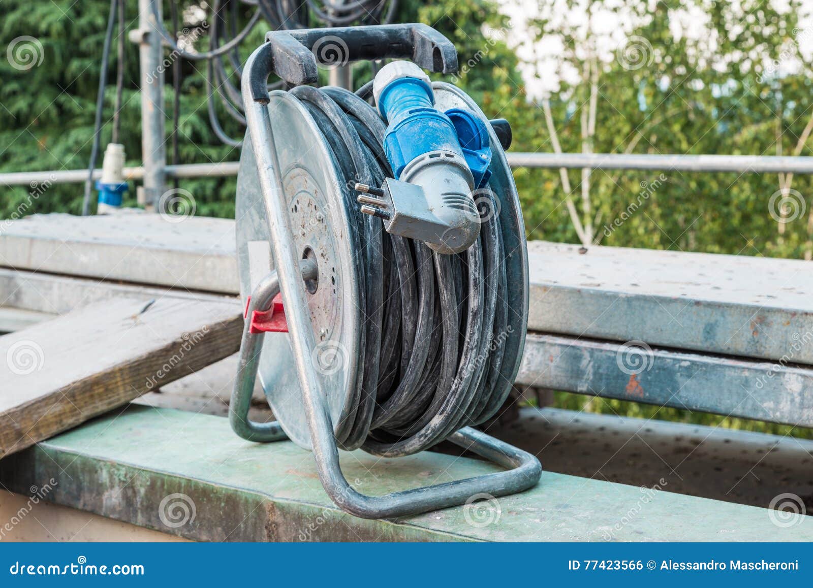 Electric winder stock photo. Image of supply, extender - 77423566