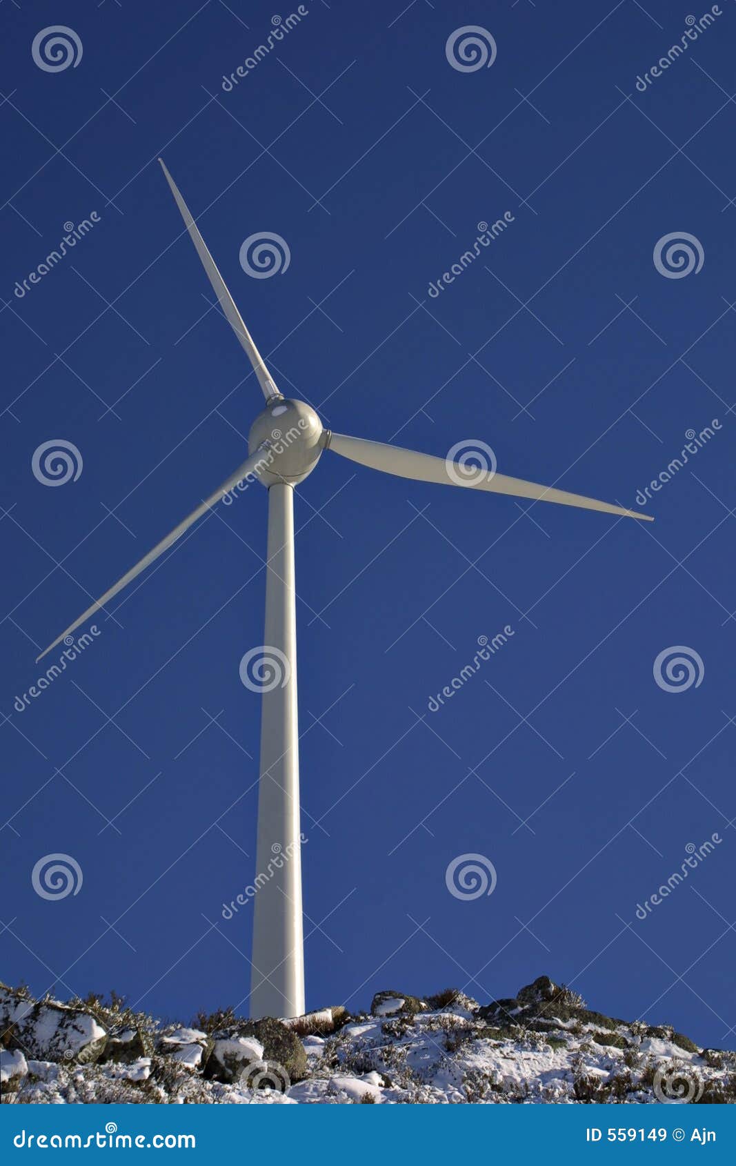Electric Windmill stock image. Image of generator, electric - 559149