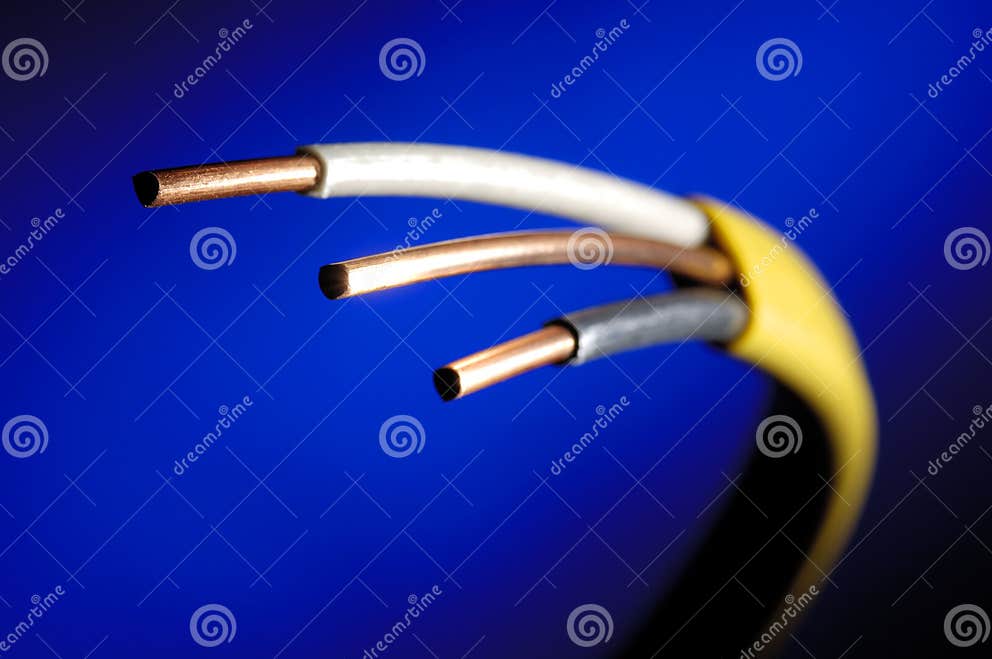 Electric Wire stock image. Image of common, electric, wire - 4763225