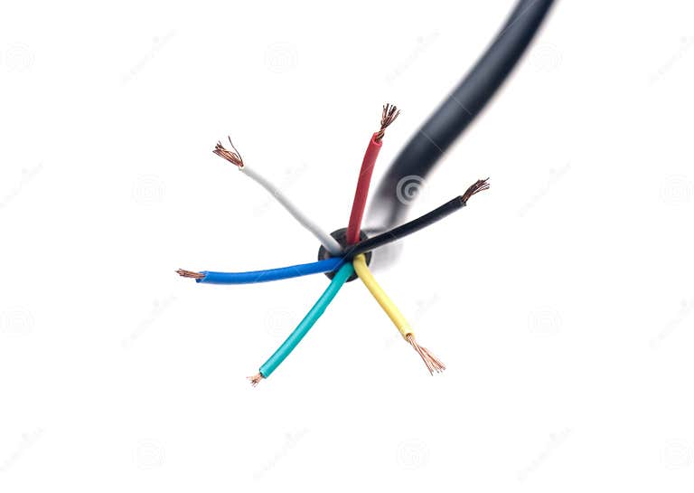 Electric wire stock photo. Image of concept, color, electricity - 8080332