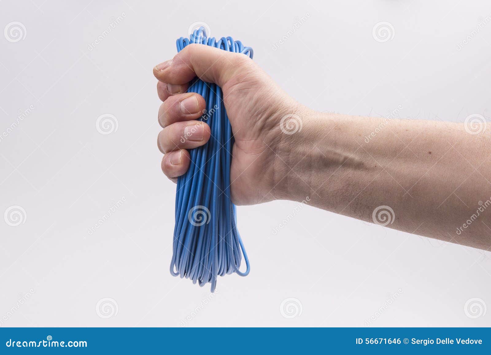 Electric wire stock photo. Image of skein, supply, electricity - 56671646