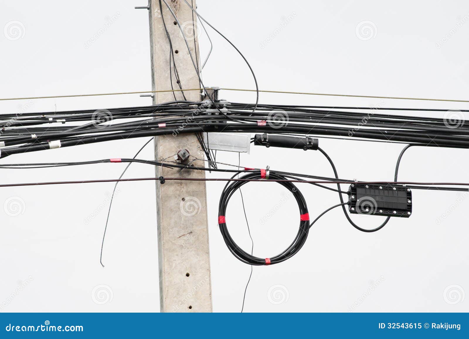 Electric wire stock image. Image of connect, concept - 32543615