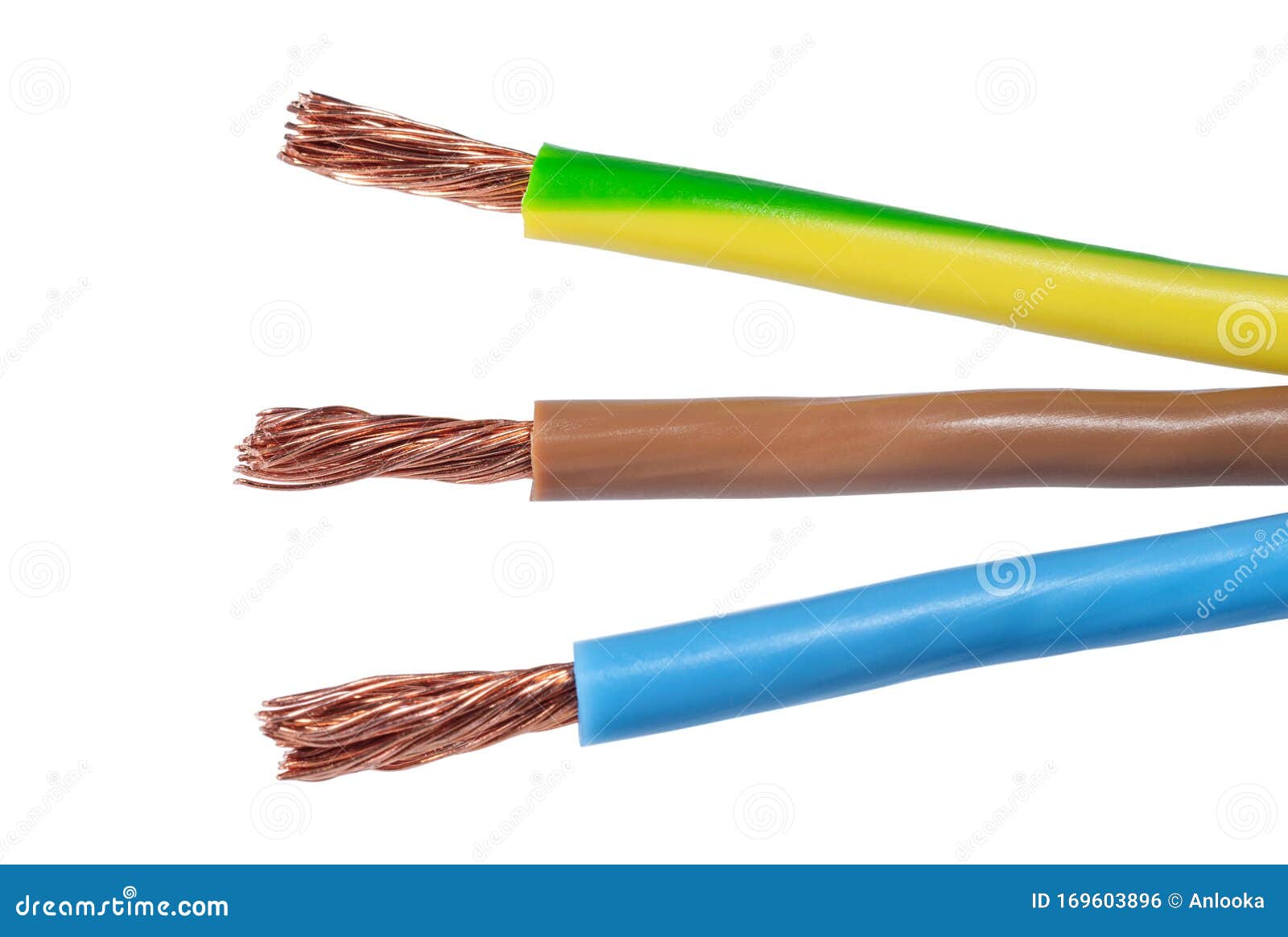 Electric Wires on White Background Stock Photo - Image of power ...